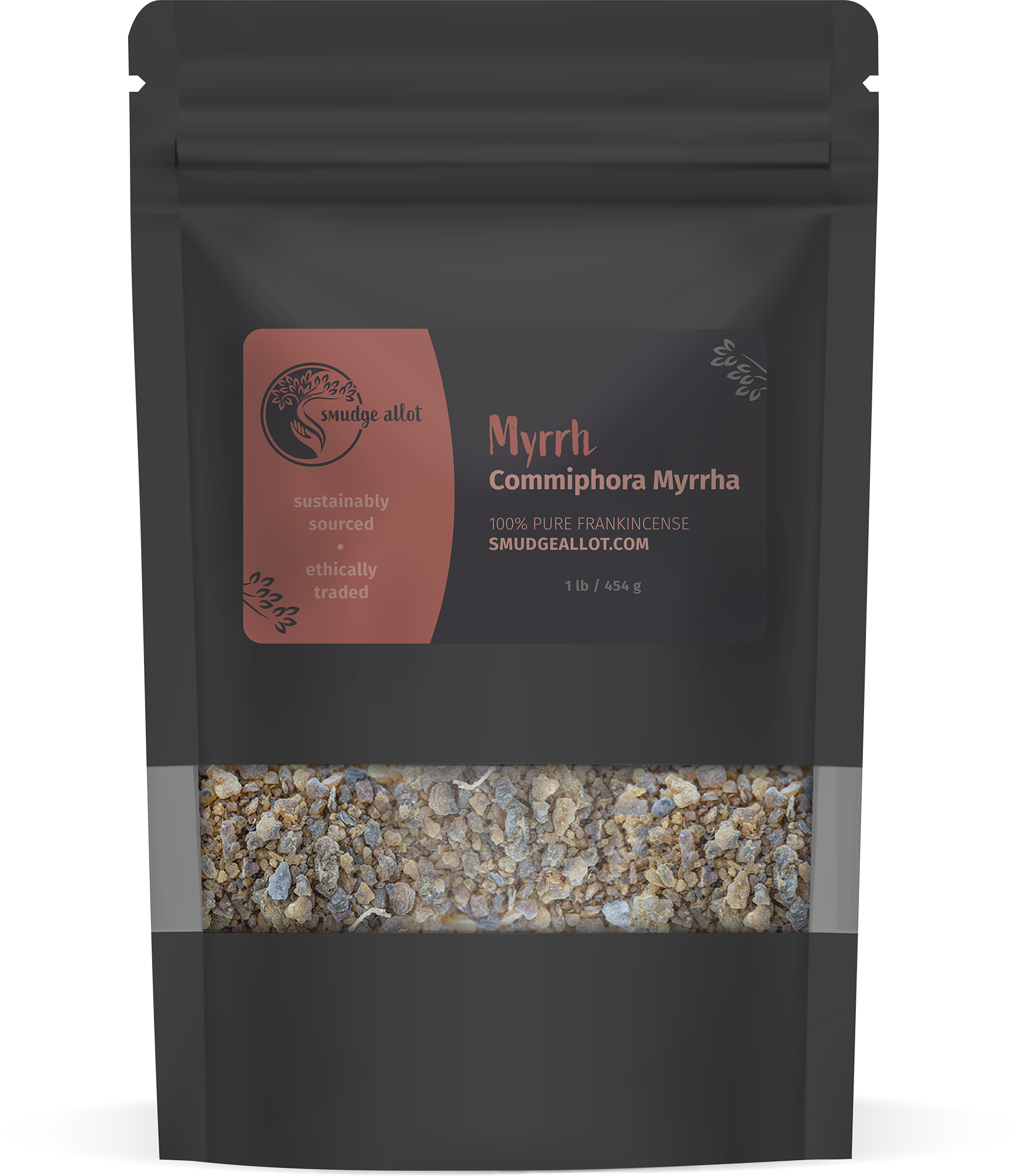 Myrrh 1lb Bag – Smudge Allot